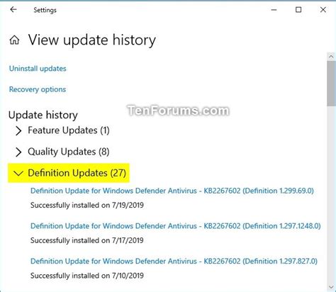 How To Update Security Definitions For Microsoft Defender Antivirus Tutorials