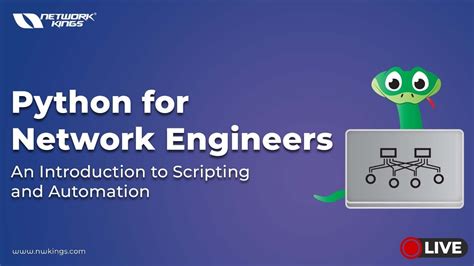 Python For Network Engineers An Introduction To Scripting And Automation Live Batch Youtube