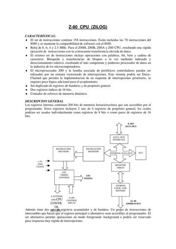 Z80 CPU Manual Free Download Borrow And Streaming Internet Archive