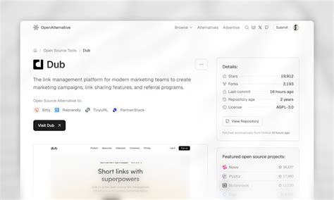Openalternative Discover Open Source Alternatives To Popular Software