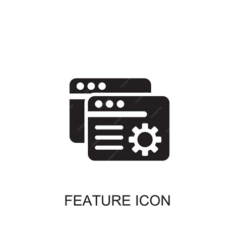 Premium Vector Feature Vector Icon Icon