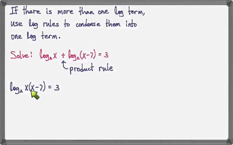 Solve Log Equations Using The Definition Of Logarithm Youtube