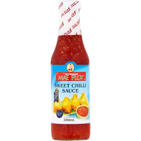 Mae Ploy Sauce Sweet Chilli 280ml Gluten Free Products Of Australia