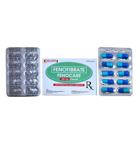 Zinof Fenofibrate 200mg Capsule X 1 Xalmeds