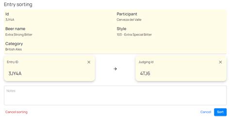 Sorting Beer Awards Platform Knowledge Base Sorting Beer Awards Platform Knowledge Base