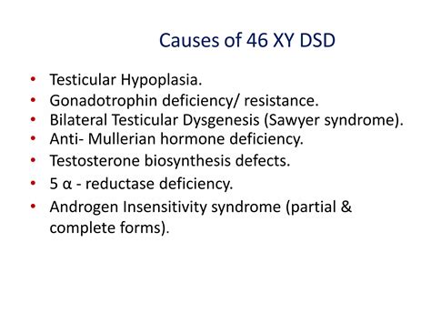 Disorder Of Sex Differentiation Presentation PDF