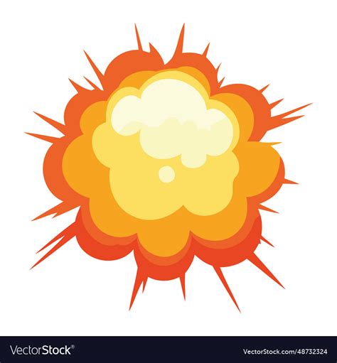 Explosion Effect Motif Royalty Free Vector Image