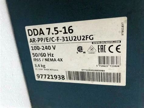 Grundfos X Dda 7 5 16 Digital Dosing Pump At Rs 9999 Piece Grundfos