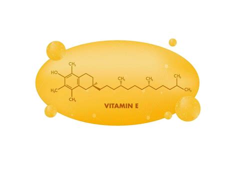 Molecule Tocopherol Vitamin E Icon For Medical Design 29922521 Vector