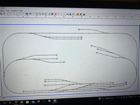 N Scale 4x8 Layout Hopefully This One Will Actually Work Im Trying To Be Creative And Build A