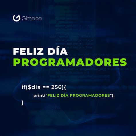 Gimalca Feliz Día Del Programador 👨🏻‍💻👩🏻‍💻 • • Se Pasan