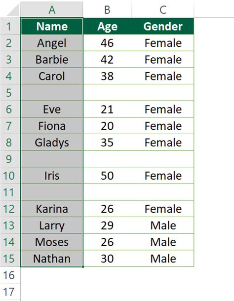 Excel Select Columnsrows To End Of Data 4 Ways Dollar Excel