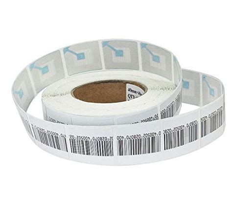 10rolls 10000pcs Eas 8 2mhz Checkpoint Compatible Label Rf Tags Anti Theft Barcode Fake Soft