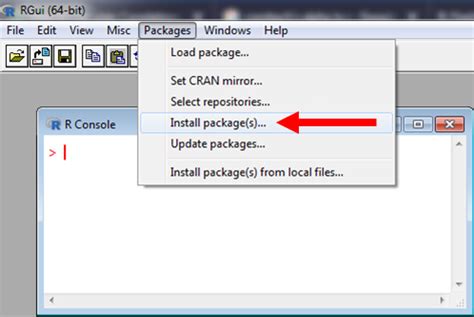 Installing Packages In R Dr Matt C Howard