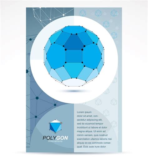 Premium Vector Communication Technologies Advertising Poster 3d