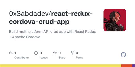 Github 0xsabdadevreact Redux Cordova Crud App Build Multi Platform