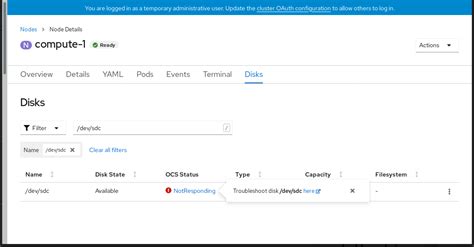 Chapter 4 Openshift Container Storage Deployed Using Local Storage