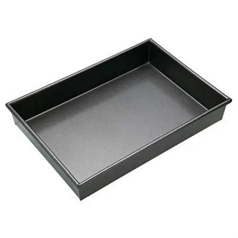Aluminum Rectangular Baking Cake Tray Thickness 2 Mm Packaging Type