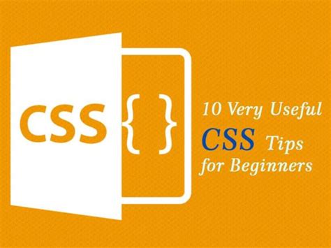 10 Very Useful Css Tips For Beginners