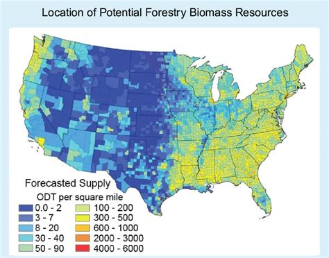 7 potential forestry bioenergy resources by 2030 at 80 per dry ton of download scientific