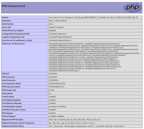 Crowncloud Wiki How To Install Lamp Stack With Mariadb On Ubuntu 25 04
