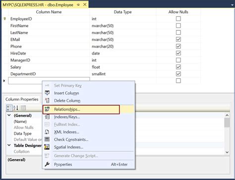 کلید خارجی Foreign Key در Sql Server آتریا
