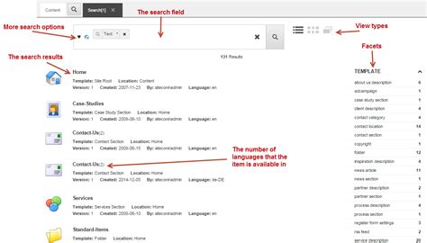 searching sitecore documentation