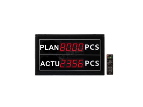 Ctp202 เครื่องนับจำนวน Preset Digital Counter 7segment 4 Digitx2 Remote