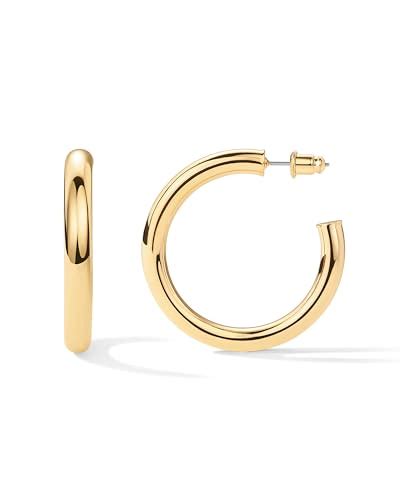 My Experience With Stunning 40mm Gold Hoop Earrings Shared On R