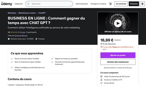 Les Formations Chat Gpt Pour Booster Votre Productivité Marketing