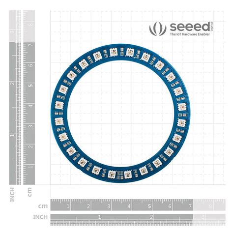 Grove Rgb Led Ring 24 Ws2813 Mini The Pi Hut