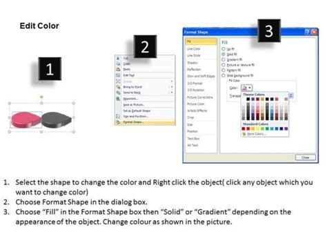 Ppt Pink Circle Arrow Process Flow Network Diagram PowerPoint Template Templates