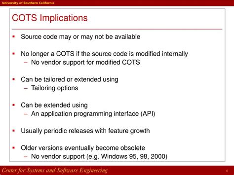 Ppt Cots Based Systems Powerpoint Presentation Free Download Id