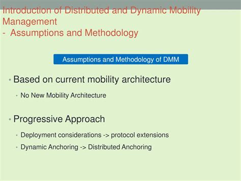 Ppt Distributed Dynamic Mobility Management Dmm Problem Statement Powerpoint Presentation