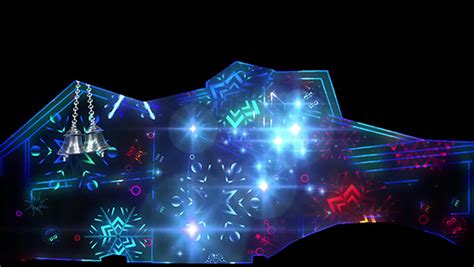 Carol Of The Bells Christmas House Projection Mapping Video Customization Digital Pressworks