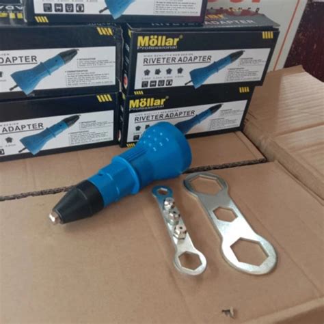 Jual Adaptor Gun Rivet Adapter Paku Rivet Adapter Rivet Mesin Bor Molar Kab Bogor Rumah