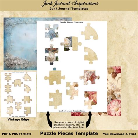 Puzzle Pieces Template