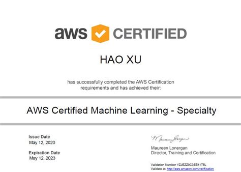 Hao Xu On Linkedin Aws Machinelearning Cloudcomputing 13 Comments