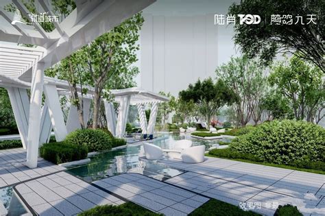 陆肖TOD麓鸣九天效果图2 成都陆肖TOD麓鸣九天效果图图片大全 吉屋网