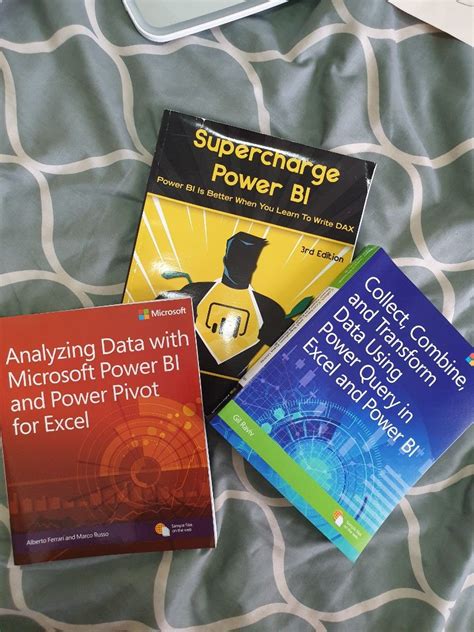 Power Bi Power Query And Excel Book Bundle Hobbies And Toys Books And Magazines Fiction And Non