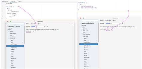 Intellij Idea Custom Dart Format How To Make Dot Operator On The Same