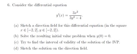 Ordinary Differential Equations Interval Of Validity Of An Ode