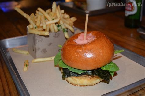 Chop House Burger Lavender Pink