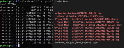 Backup Download Fails · Issue 4659 · Octoprint Octoprint · Github