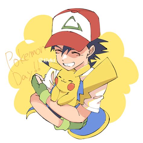 Pikachu And Ash Ketchum Pokemon And 2 More Drawn By Uguisu Sugardollhomelif Danbooru