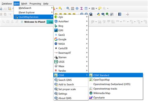 how to import a place from openstreetmap into inaturalist using qgis