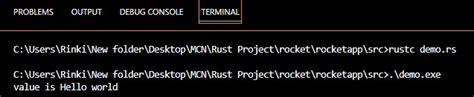 strings in rust