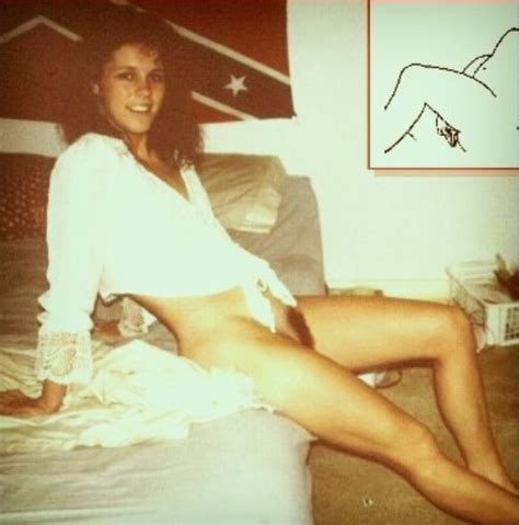 Vintage 80s Brunette With Nice Bush And Confederate Flag Pic Sex Com