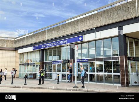 Hatton Cross Railway Station Heathrow Airport London Uk United