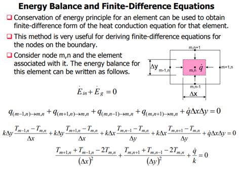 Energy Balance Equation For Heat Transfer Tessshebaylo